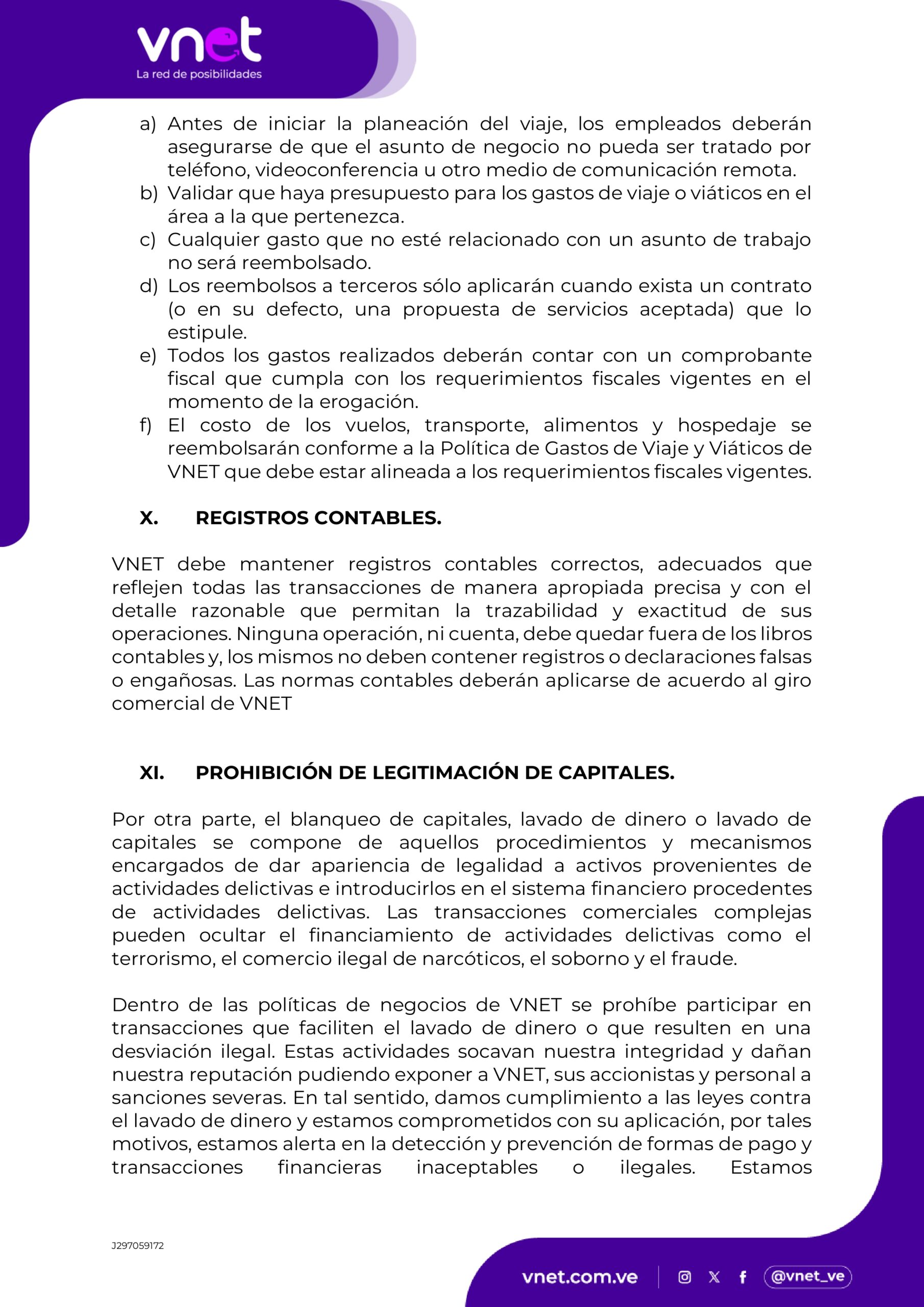 Políticas antisoborno y anticorrupción VNET - Vnet - El mejor Internet por fibra óptica ...